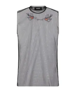 Dsquared2 Layered Sleeveless Mesh Top
