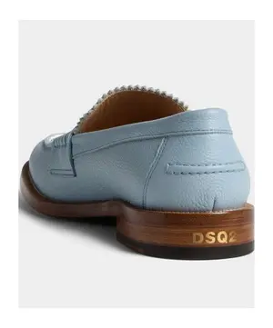 Dsquared2 Colour-block Almond Toe Loafers