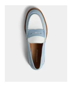 Dsquared2 Colour-block Almond Toe Loafers