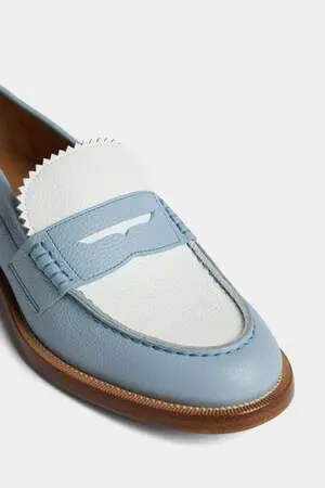 Dsquared2 Colour-block Almond Toe Loafers