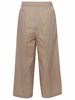 Woolrich Elasticated-waist Cropped Trousers
