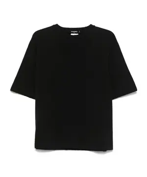 Dsquared2 Logo Patch Short-sleeved T-shirt - Black