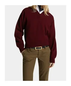 Dsquared2 V-neck Knitted Jumper