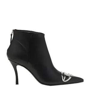 DIESEL® D-venus Heeled Ankle Boots - Black