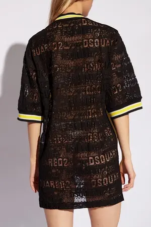 Dsquared2 Logo-embellished Crewneck T-shirt Dress