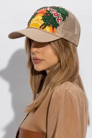 Dsquared2 Motif Embroidered Baseball Cap