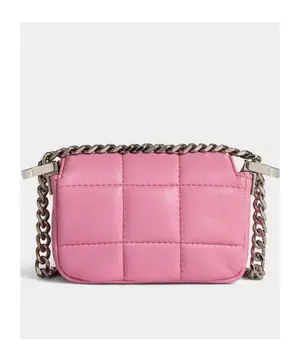 Dsquared2 Plaque Quilted Crossbody Bag