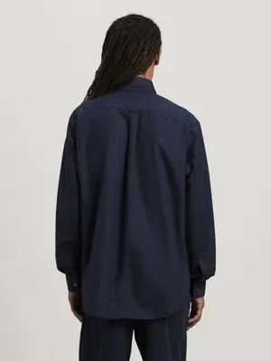 Palm Angels Logo Embroidered Long-sleeved Shirt