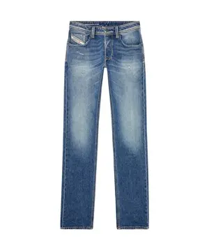 DIESEL® 1985 Larkee Distressed Jeans - Mid Blue