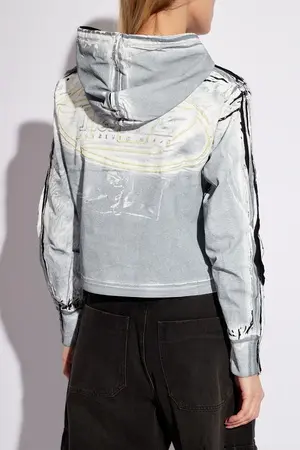 DIESEL® F-carlye Cropped Hoodie