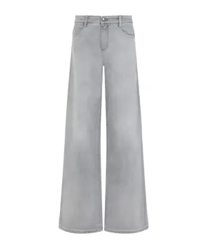 Ermanno Scervino Flared Jeans - Gray Violet