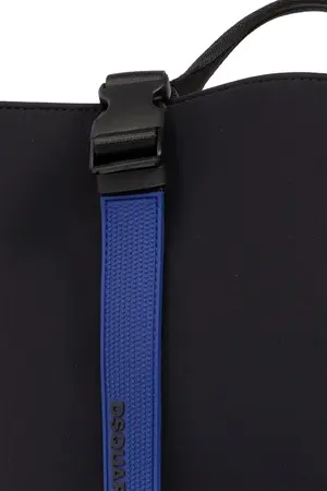 Dsquared2 Rubberised-logo Strap Top Handle Bag