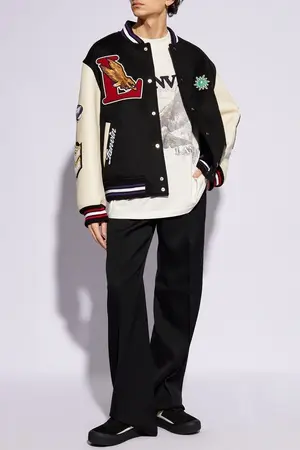 LANVIN X The Future Straight-leg Tailored Trousers