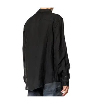 DIESEL® S-emil Logo Embroidered Shirt