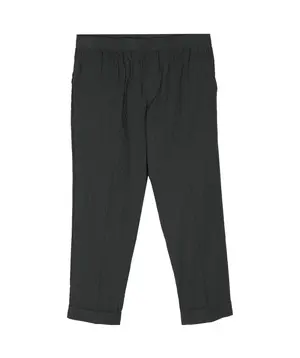 Neil Barrett Elastic Waist Casual Pants - Black