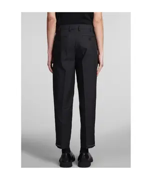 Neil Barrett Mid-rise Tapered-leg Chinos