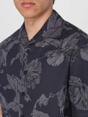 Neil Barrett Floral-print Bowling Shirt