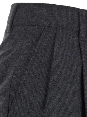 DUNST Pleated Belted Pants