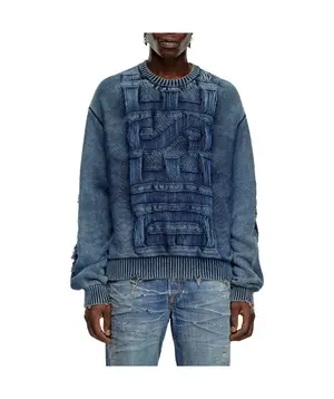 DIESEL® Destroyed Knitted Jumper