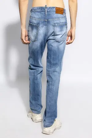 Dsquared2 Washed Straight-leg Jeans