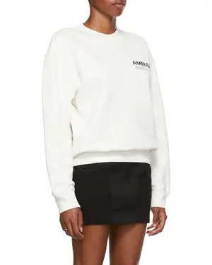 AMBUSH Logo Printed Crewneck Sweatshirt