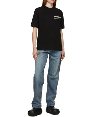 AMBUSH Logo Printed Crewneck T-shirt