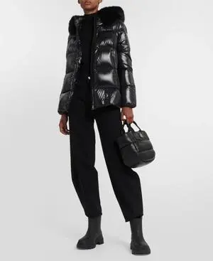 Moncler Laiche Hooded Padded Jacket