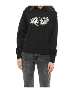 DIESEL® Logo-print Drawstring Hoodie