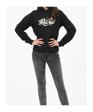 DIESEL® Logo-print Drawstring Hoodie
