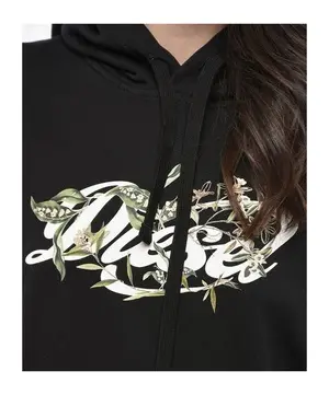 DIESEL® Logo-print Drawstring Hoodie