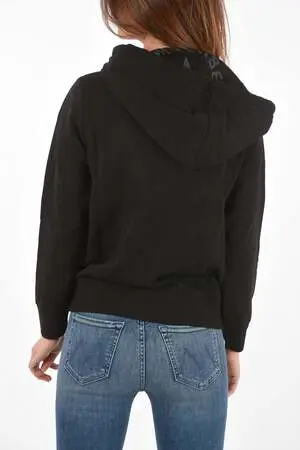 CONVERSE Logo-print Zip-up Hoodie