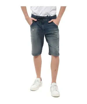 DIESEL® Elasticated-waistband Shorts - Blue