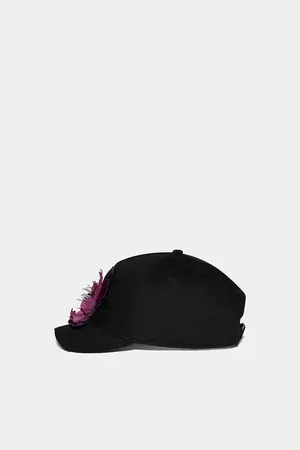 Dsquared2 Floral-appliqué Baseball Cap