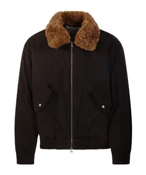 DUNST Long-sleeved, Zippered Padded Jacket