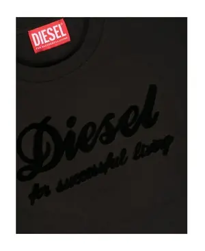 DIESEL® Debossed-logo Detail T-shirt