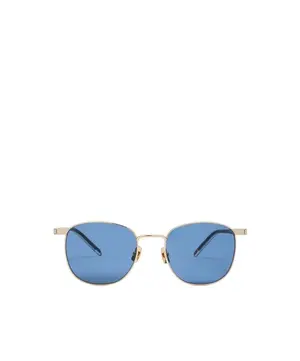 Saint Laurent Thin-frame Square Sunglasses