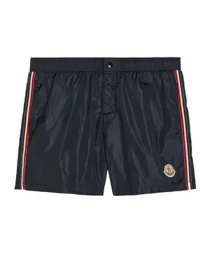 Moncler Elastic Waist Shorts - Black
