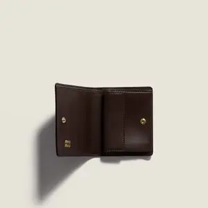Miu Miu Small Crocodile Embossed Calfskin Wallet