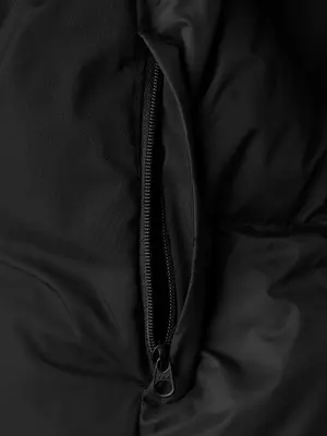 POST ARCHIVE FACTION (PAF) Zippered Long-sleeved Cotton Jacket