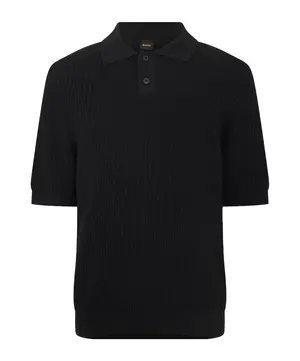 Hugo Boss Short-sleeve Polo Shirt - Black