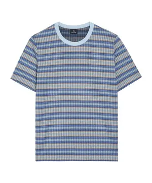 Paul Smith Round-neck Striped Short-sleeve T-shirt
