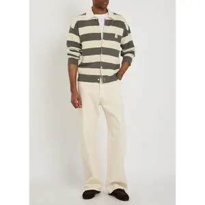 AMI Paris Striped Cotton Shirt
