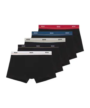 Hugo Boss Five-pack Boxer Briefs - Black
