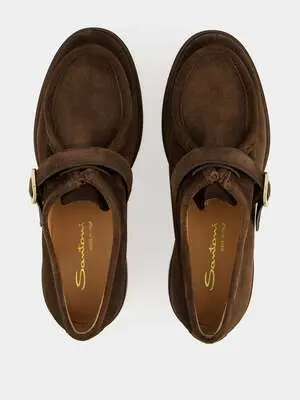 Santoni Round-toe Loafers
