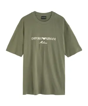 Emporio Armani Jersey Crew-neck T-shirt - Green