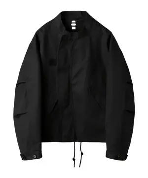 POST ARCHIVE FACTION (PAF) Long-sleeve Drawstring Jacket - Black