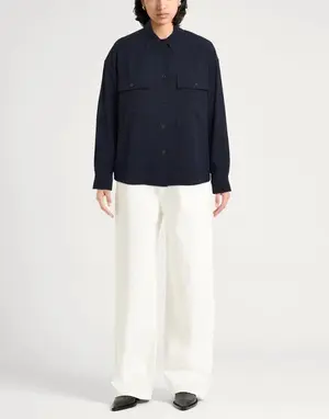 Max Mara Solid-colored Twill Shirt