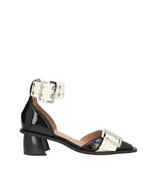 GANNI Two-tone Patchwork High Heels