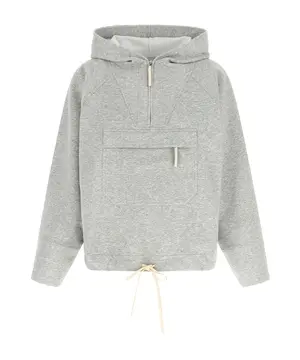 Co Long-sleeve Hooded Sweatshirt - Gray