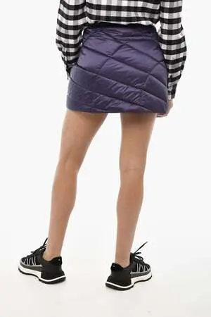 Woolrich Quilted Padded Mini Skirt